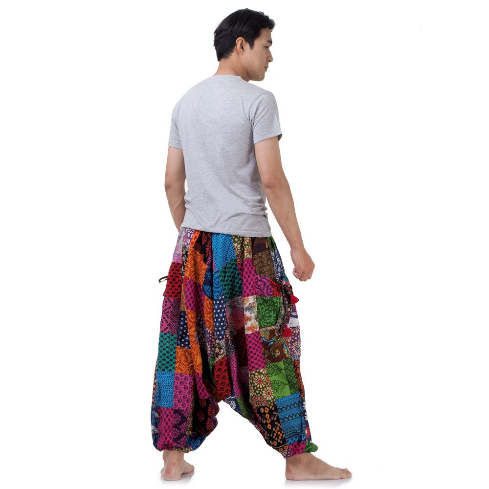 Weite Patchwork Haremshose Farbenspiel Princess Of Asia Mode